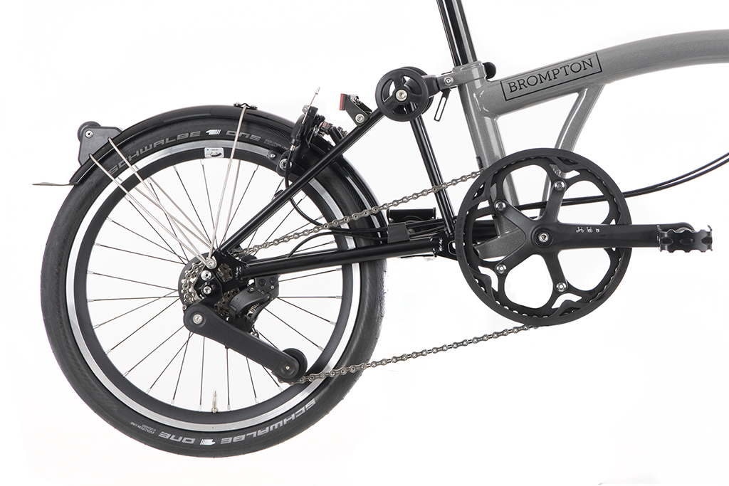 Brompton P Line Urban Storm Grey Metallic – High | BromptonBaltics