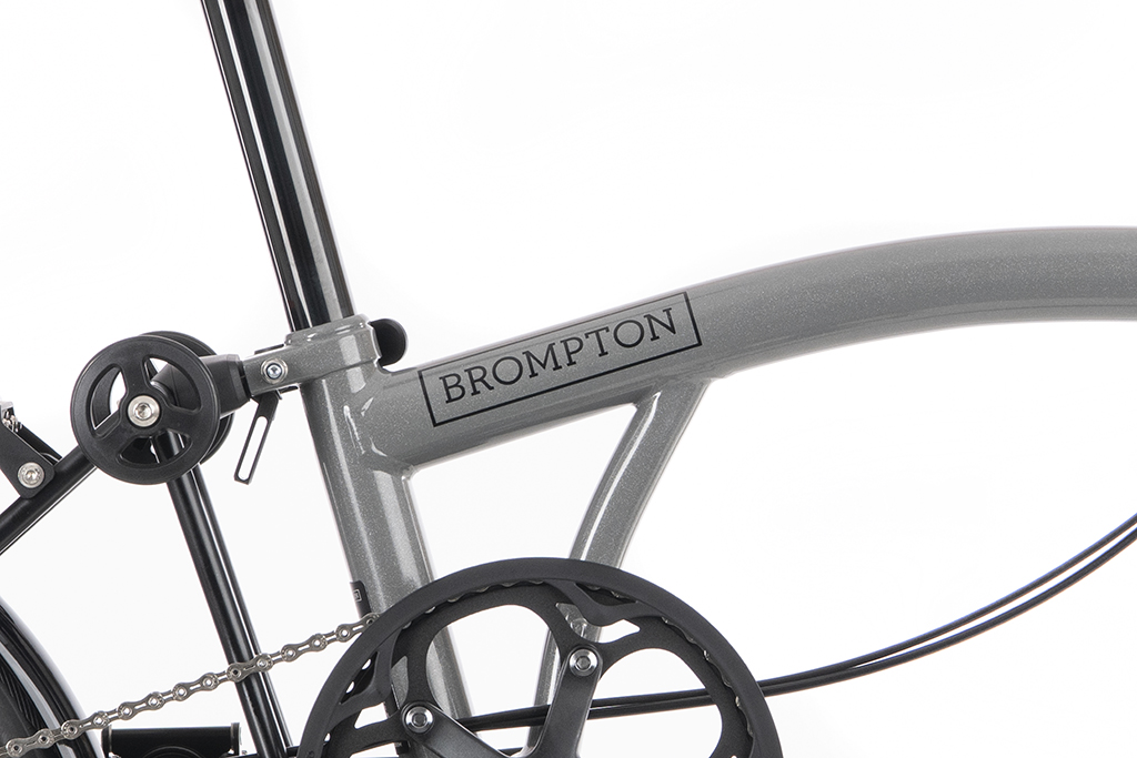 Brompton P Line Urban Storm Grey Metallic – High | BromptonBaltics