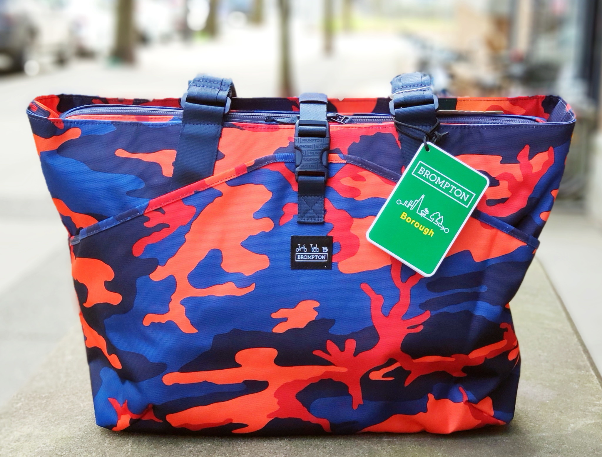 Borough Tote Bag Camo – Large | BromptonBaltics